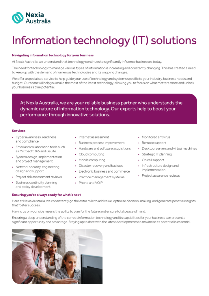 Managed Services | Nexia Australia